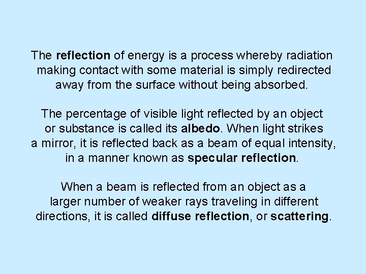 Chapter 3 Energy Balance and Temperature Atmospheric gases