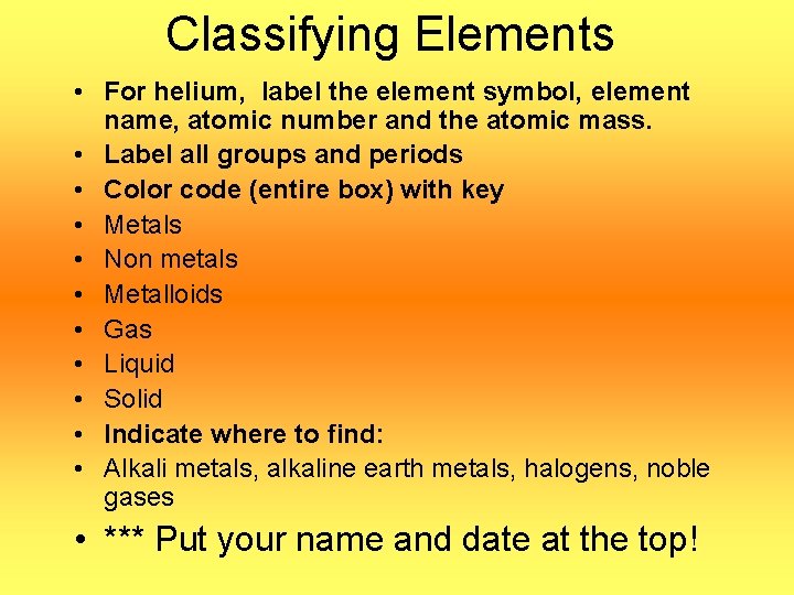 THE PERIODIC TABLE http www dayah comperiodicImagesperiodic table