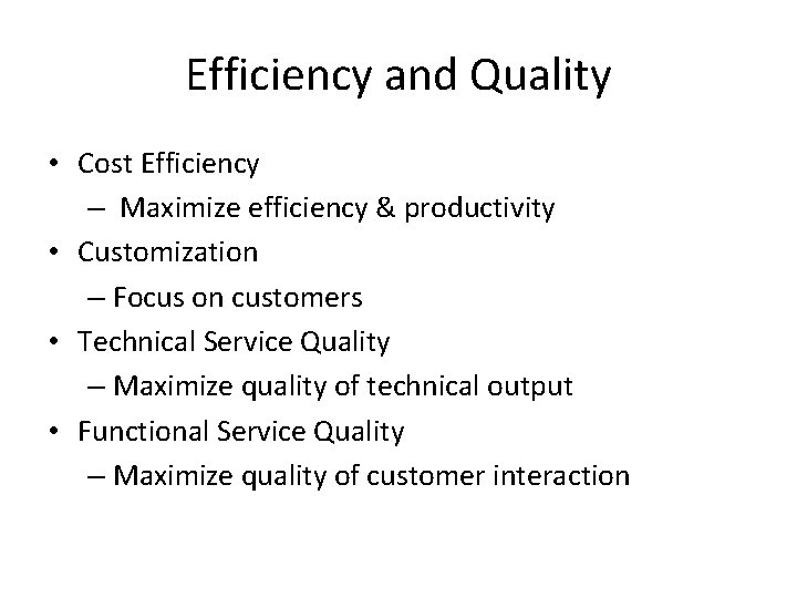 Servicescapes in Facility Management Servicescape Physical facility ...