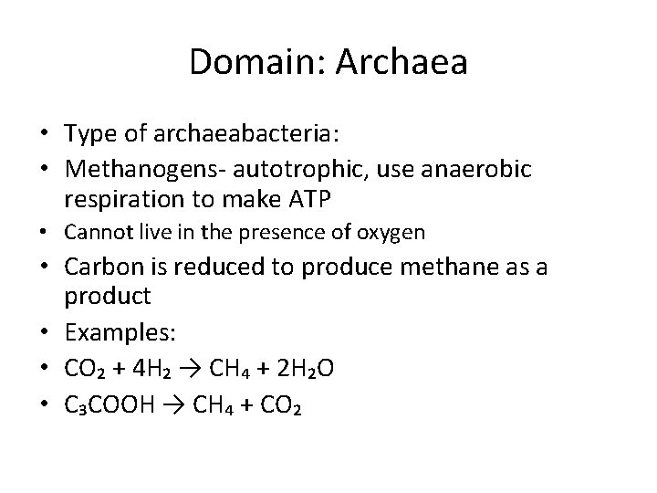 Methanogens Methanogenesis Earth and Body Bacteria Bacteria are