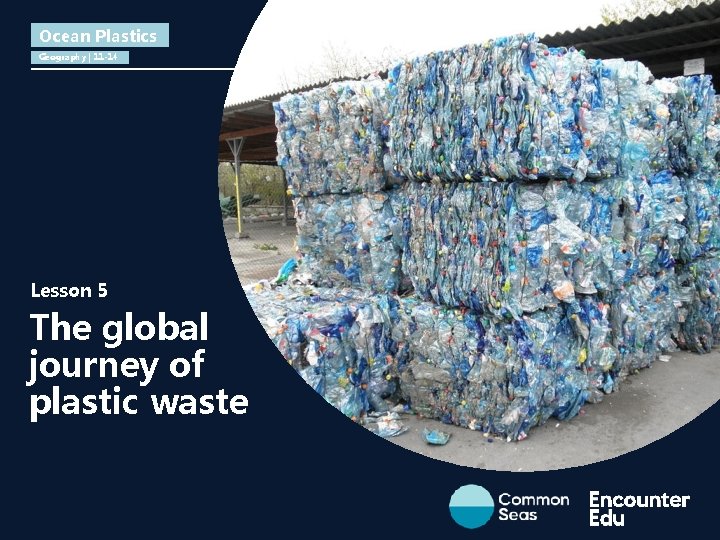 Ocean Plastics Geography 11 14 Lesson 5 The