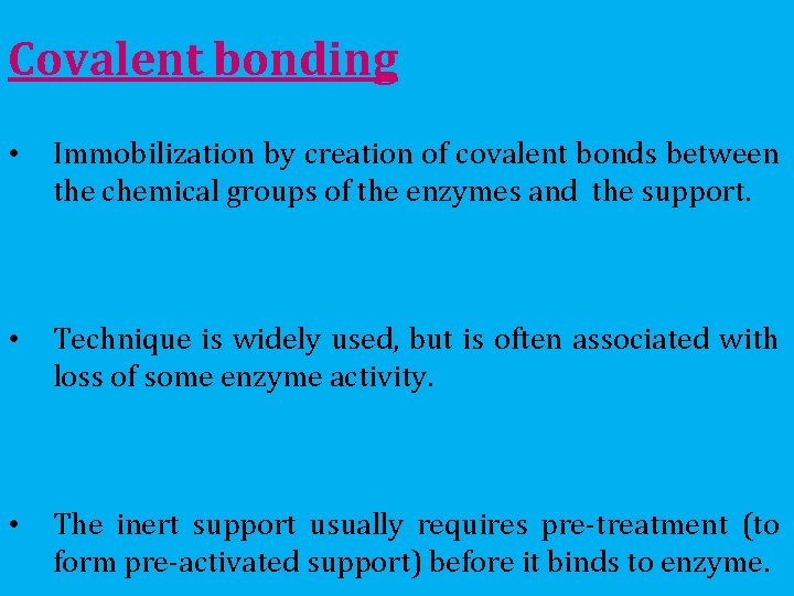 Enzyme Immobilization A technique for Industrial and Clinical