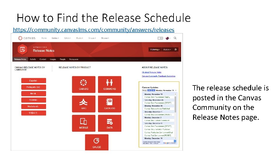 Canvas Updates and New Features November 2018 Staff