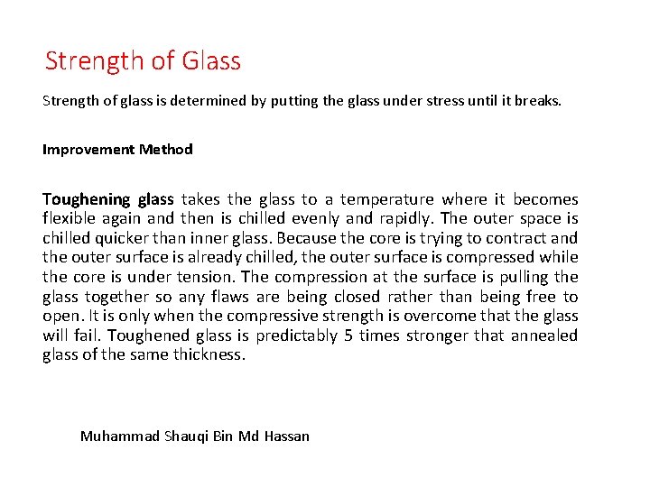 Impact Properties Of The Laminated Glasses Prepared Through