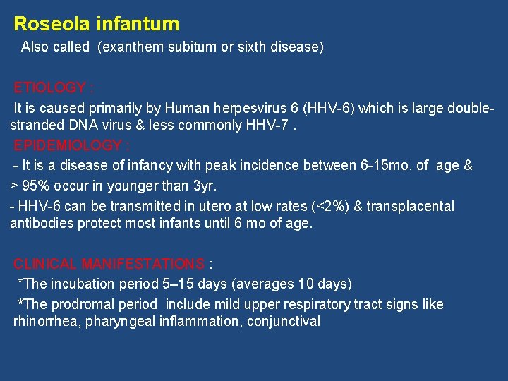 Common infectious diseases Objectives 1 to know the