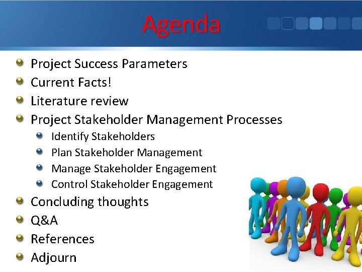 Effective Project Stakeholders Management Presented by Dr Tony