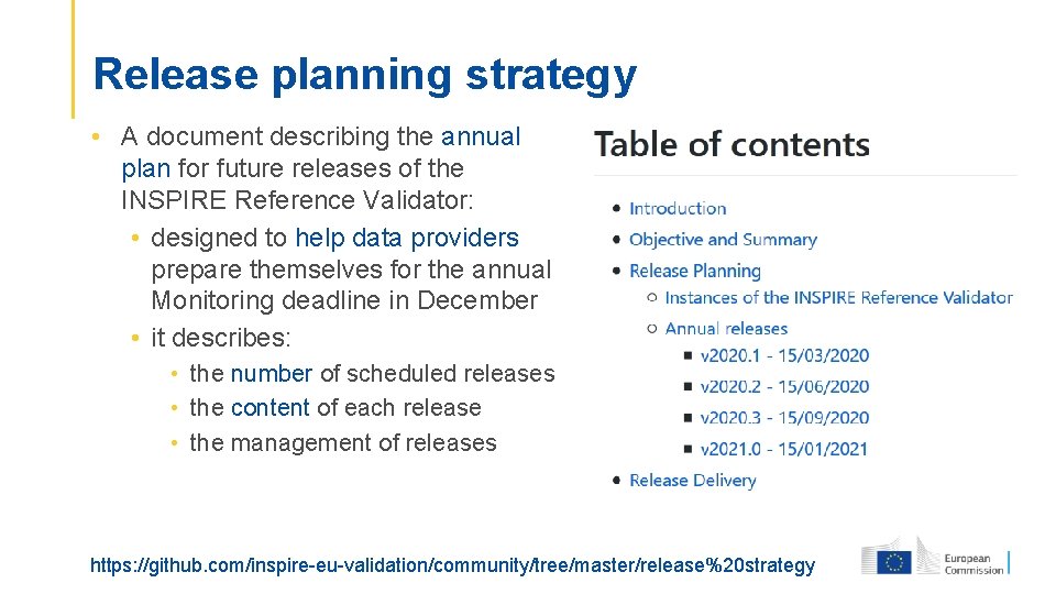 Validation and conformity through the INSPIRE reference validator