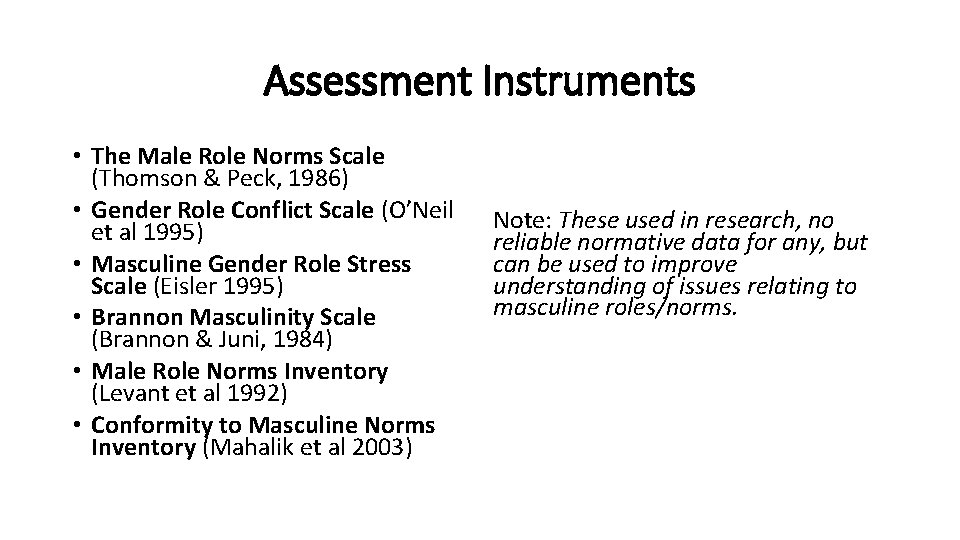 Treating Men with Substance Use Disorders The Male