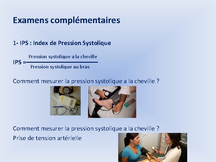 Smiologie vasculaire Dr A Z Benyelles Chirurgie cardiovasculaire