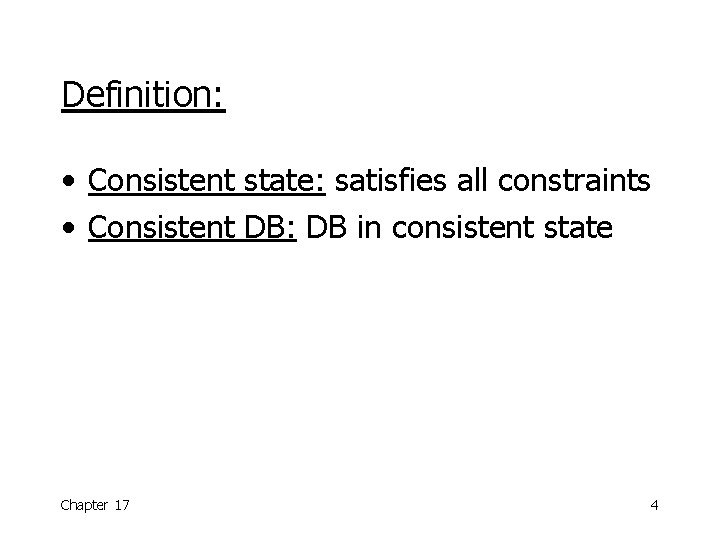 Chapter 17 Coping with System Failures Slides by
