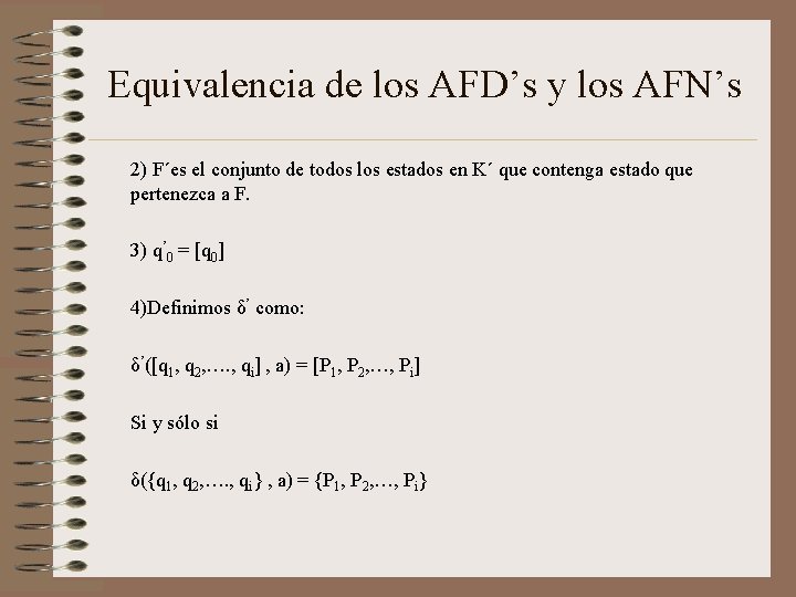 Ejemplo de AFN Ej Disea un AFN que