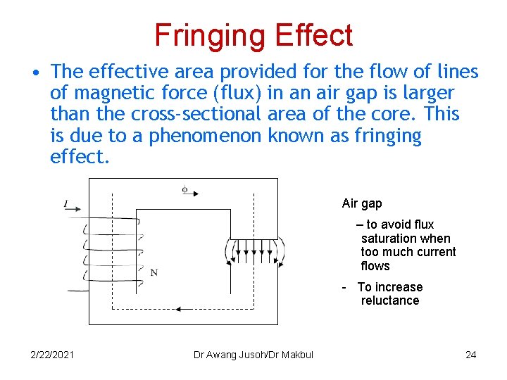 Chapter 1 Introduction to Electromechanical Energy Conversion 2222021