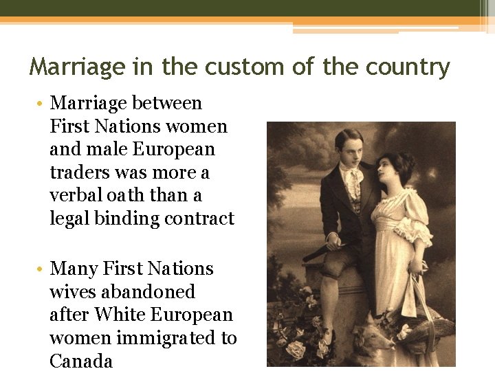 First Nations Women in the Fur Trade Vital