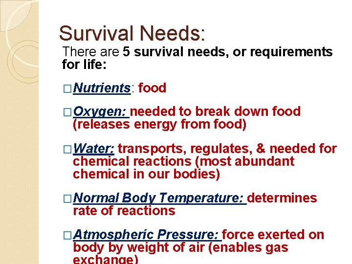 Anatomy Physiology The Human Body An Orientation Introduction