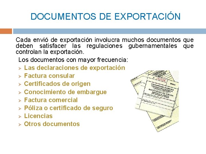 MARKETING INTERNACIONAL EXPORTACION Y LOGISTICA Profesor Justo Rafael