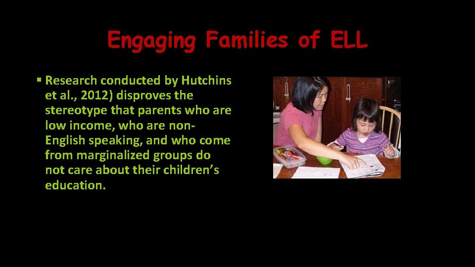 Working with Culturally and Linguistically Diverse Families Supporting