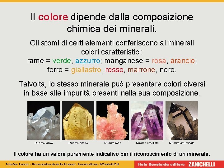 Capitolo 3 I minerali le rocce il suolo