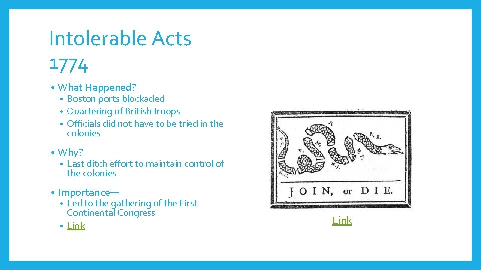 Benjamin Franklin 1754 What do the pieces of