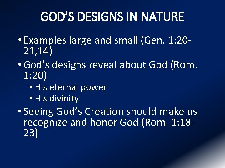 GODS DESIGNS GODS DESIGNS IN NATURE Examples large