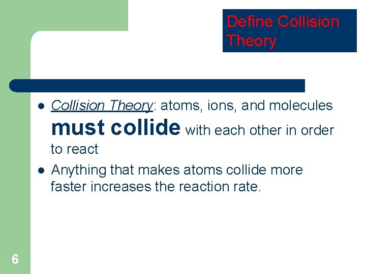 Chemistry Q 4 Amazing Benchmark Review 1 Example