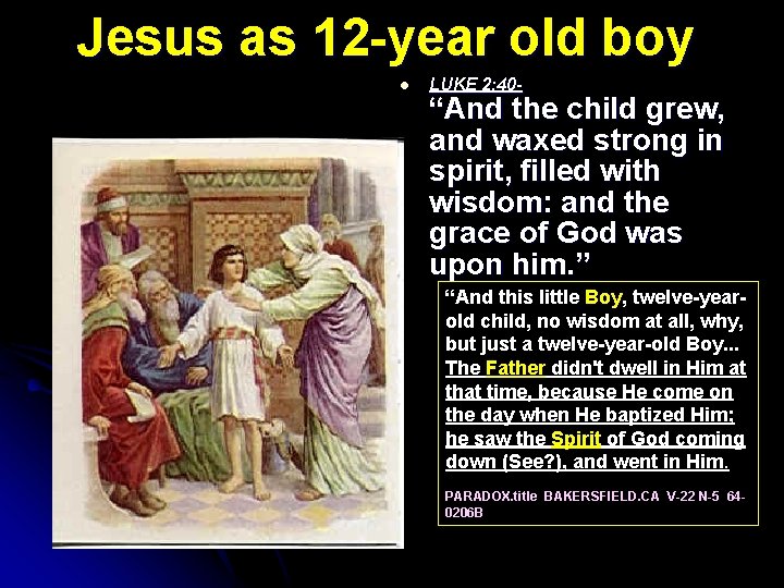 Unveiling The Mystery of the GODHEAD A presentation