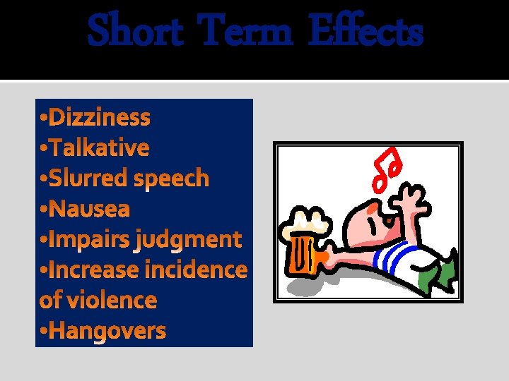 Introduction to Alcohol and Tobacco Laying the foundation