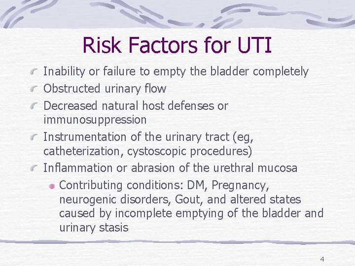 Chapter 45 Management of Patients with Urinary Disorders