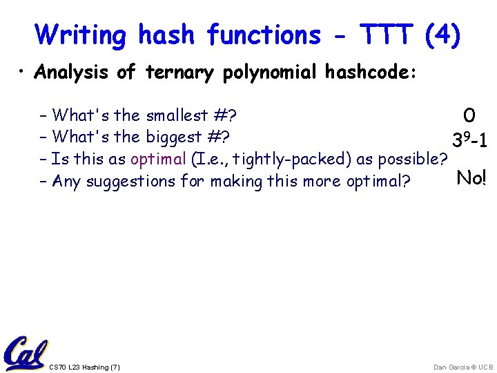 Computer Science 70 Discrete Mathematics and Probability Theory