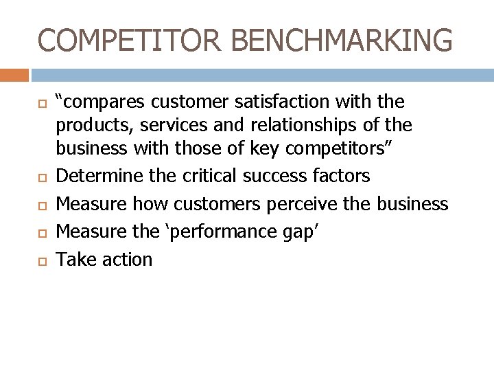 STRATEGIC THINKING AND PLANNING FOR BUSINESS COMPETITOR ANALYSIS