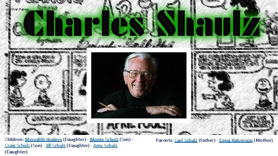 Ethan Pepper Children Meredith Hodges Daughter Monte Schulz