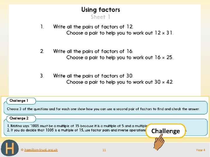 Multiplication and Division Factors multiples and mental multiplication