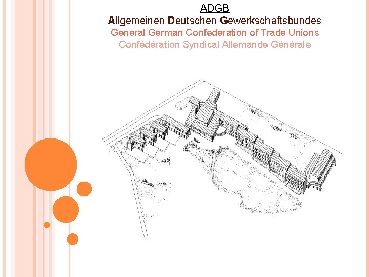 ADGB Allgemeinen Deutschen Gewerkschaftsbundes General German ...