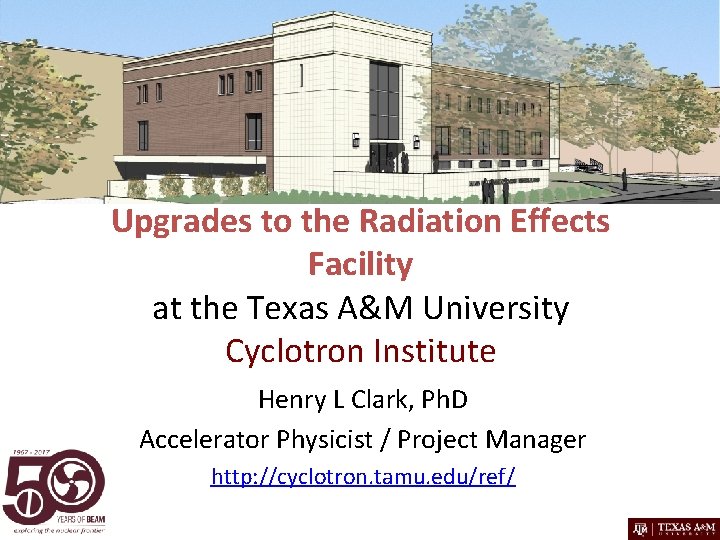 Upgrades to the Radiation Effects Facility at the