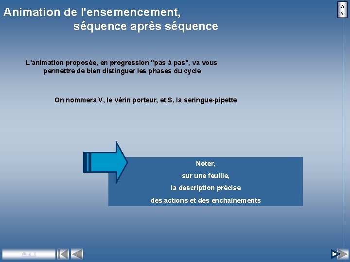Ensemenceur en spirale plan du module 1re partie
