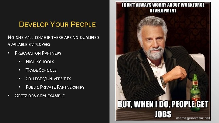 Economic Development for Villages E Rod Davisson Esq