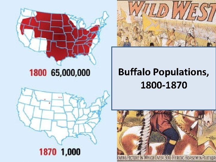 Western RailroadsCattle Trails Where are most railroads located