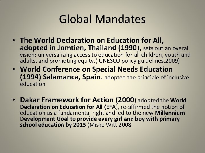 Inclusive Education Introduction to Students with Special Needs