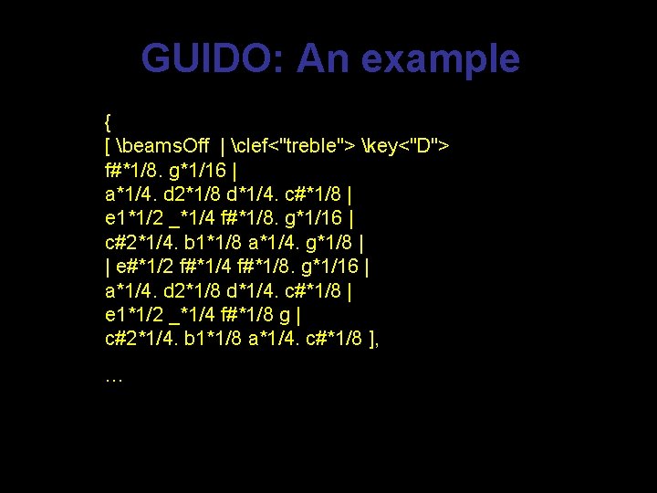 Optical Music Recognition Ichiro Fujinaga Mc Gill University