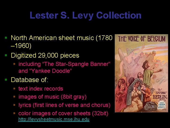 Optical Music Recognition Ichiro Fujinaga Mc Gill University