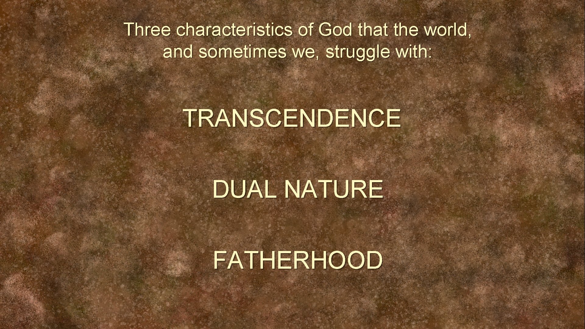 Challenges Facing the Church Holiness Lesson 5 Why