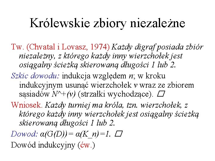 Grafy inaczej czyli inne modele grafw Multigrafy Grafy