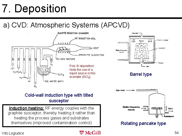 7 Deposition systems may be divided into two