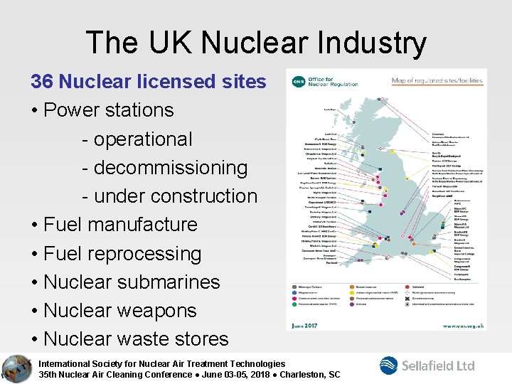 Nuclear Ventilation Regulations and Standards in the UK