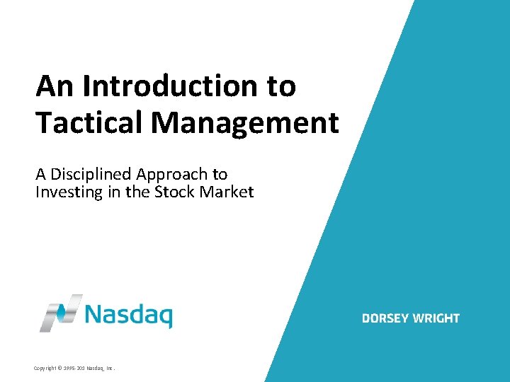 An Introduction to Tactical Management A Disciplined Approach
