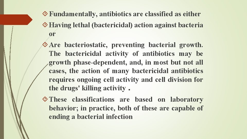 Lecture 7 Antibiotic Dr Muthana A AlShemeri Medical
