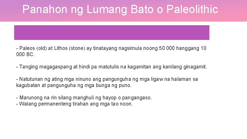 KABUHAYAN AT KALAN NG MGA PILIPINO Presented by