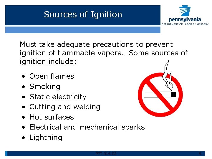 FLAMMABLE AND COMBUSTIBLE LIQUIDS Bureau of Workers Comp