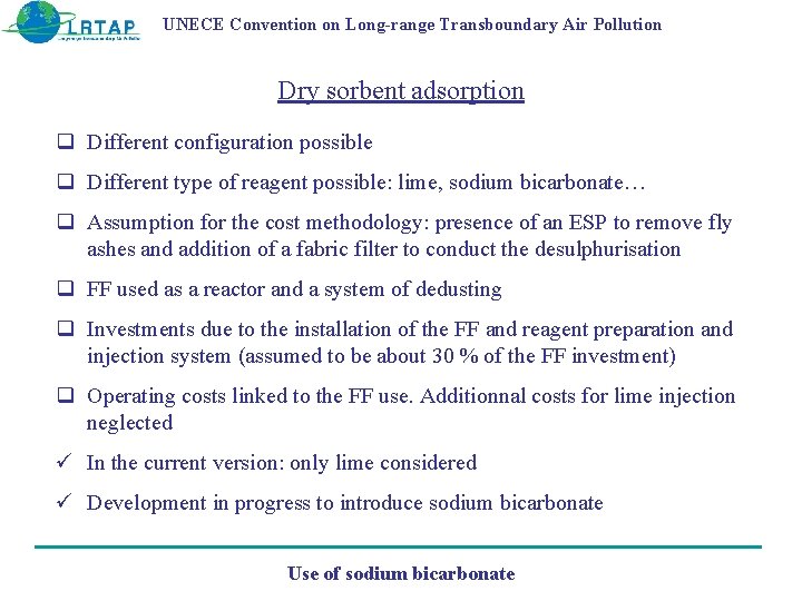 UNECE Convention on Longrange Transboundary Air Pollution Improvements
