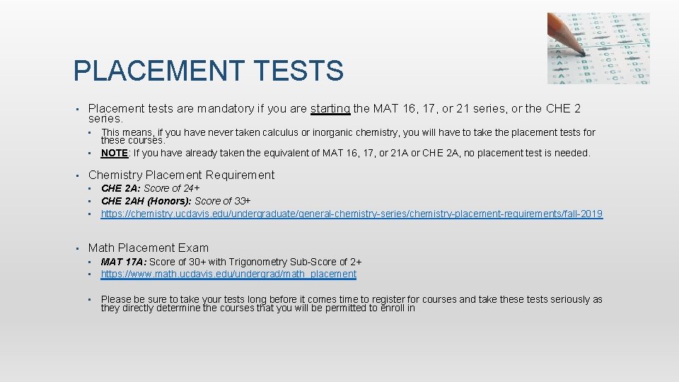 TRANSFER POWERPOINT AND ORIENTATION MATERIALS Orientation 2020 Transfer