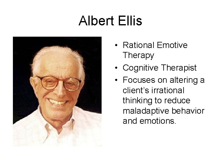 Famous Psychologists Advanced Placement Psychology Semester II Kimberly